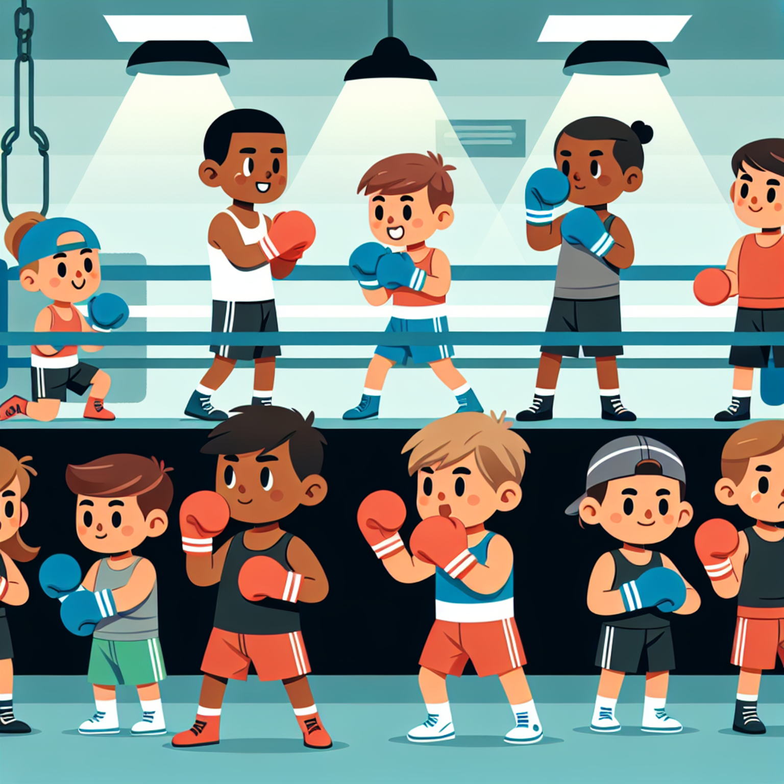 Anaheim Kids Get Fit with Boxing Workouts